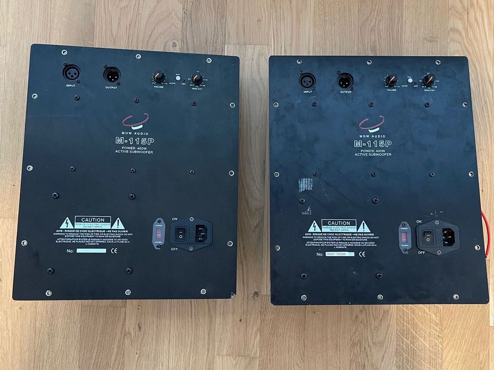 MOW AUDIO 400W RMS Endstufen M-115P | Kaufen auf Ricardo