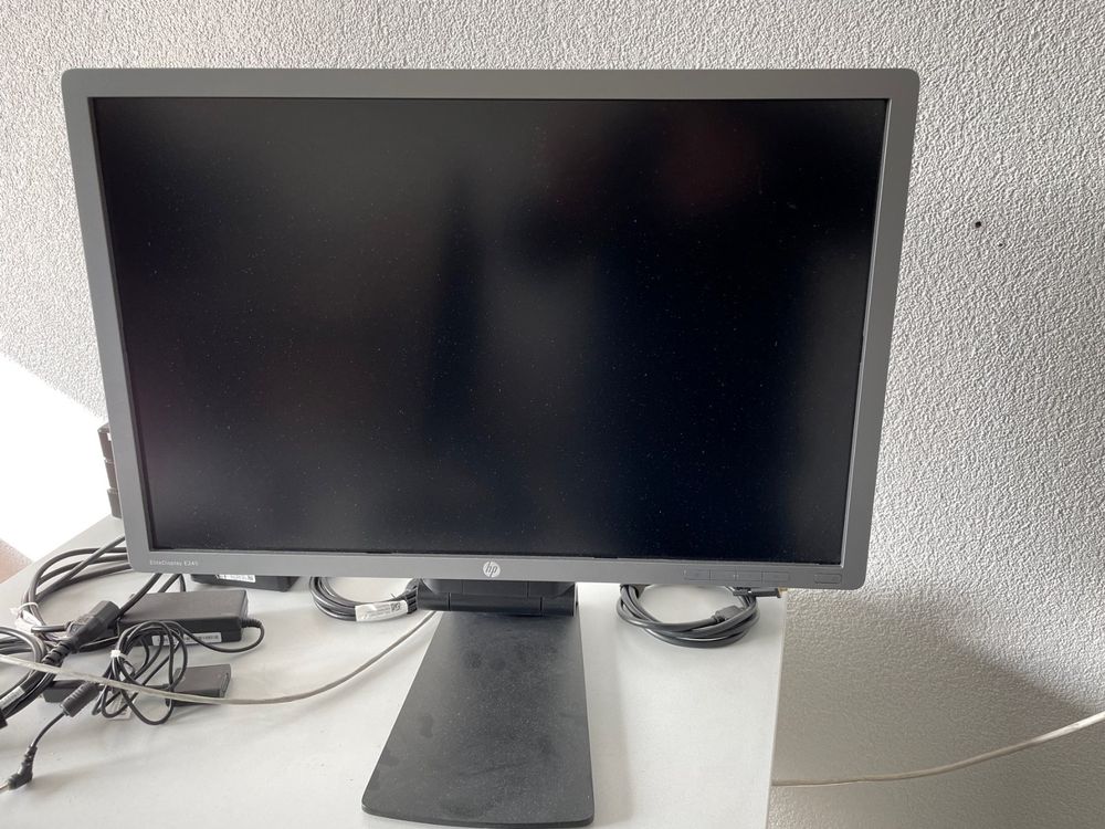 HP Elite Display E241i schwarz/silber (Gebraucht) in Frick für CHF 70 ...