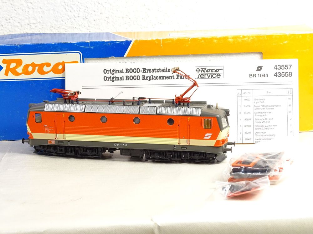 Roco 43557 ÖBB BR1044 117-8, Rot, H0,WS/AC,OVP (D'occasion) à Wohlen ...