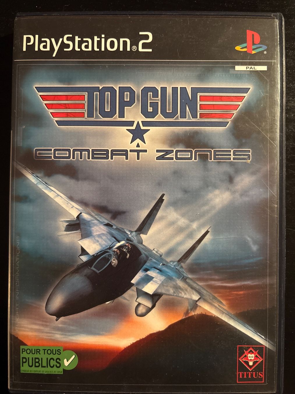 Top Gun: Combat Zones PS2 - Jeu d'action et d'aviation! (D'occasion) à ...