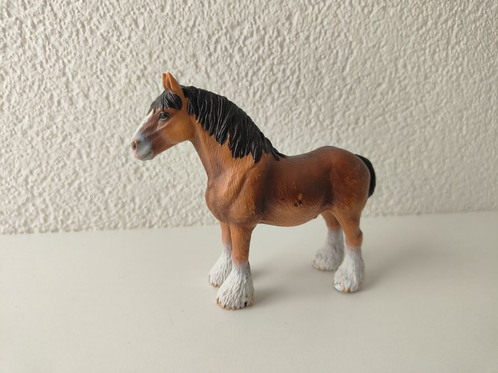Schleich Clydesdale Wallach Horse Club Bauernhof Pferde (Gebraucht) in Thalwil für CHF 3 – mit ...
