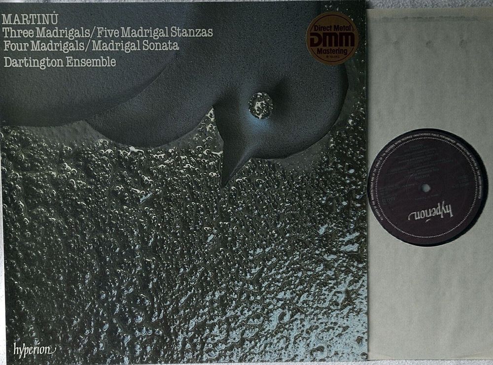Martinu - Madrigals -Dartington Ensemble – RARE Hyperion LP (Neu ...
