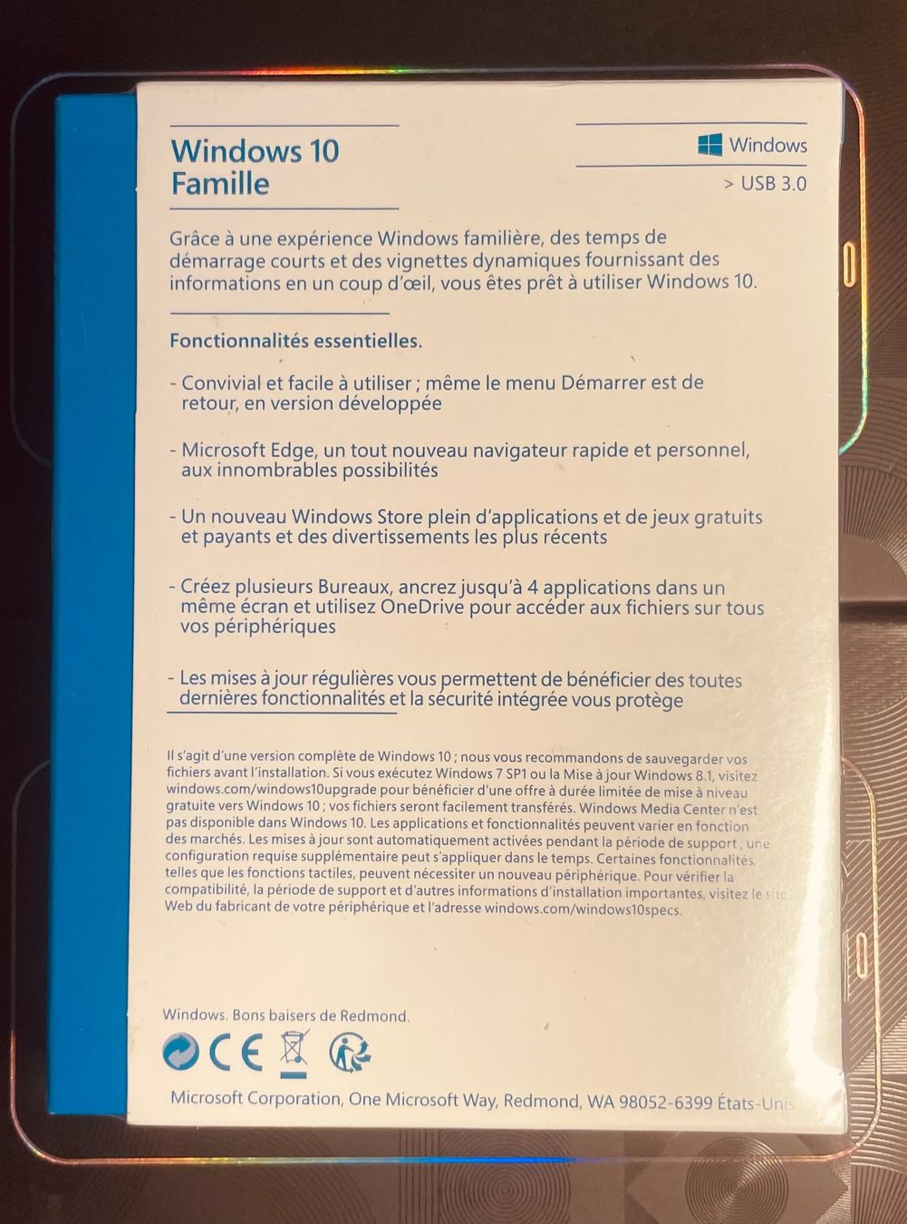 Windows 10 Famille (Home) - Version Française - Neuf (Neuf avec ...