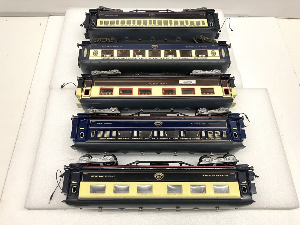 Spur 0 3L AC: Set 4x Orient-Express - 1x Rheingold - Metall (Gebraucht ...