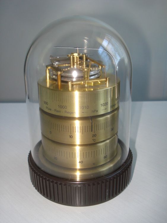 BARIGO 3025 Wetterstation Messing - OVP! | Kaufen auf Ricardo