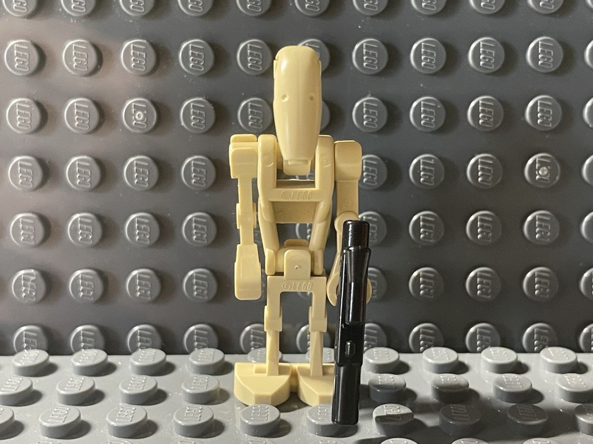 LEGO Star Wars Battle Droid Figur mit Blaster - Top Zustand (Gebraucht ...
