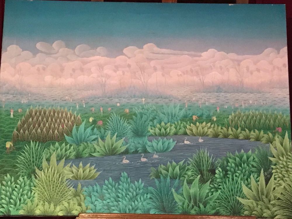 Beautiful painting by Jean Edner CADET | Kaufen auf Ricardo