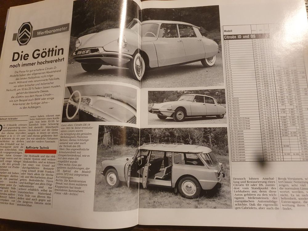 Auto Exklusiv 12/91 Ginetta 280 SL Safir DB 4 Citroen DS xa (Gebraucht ...