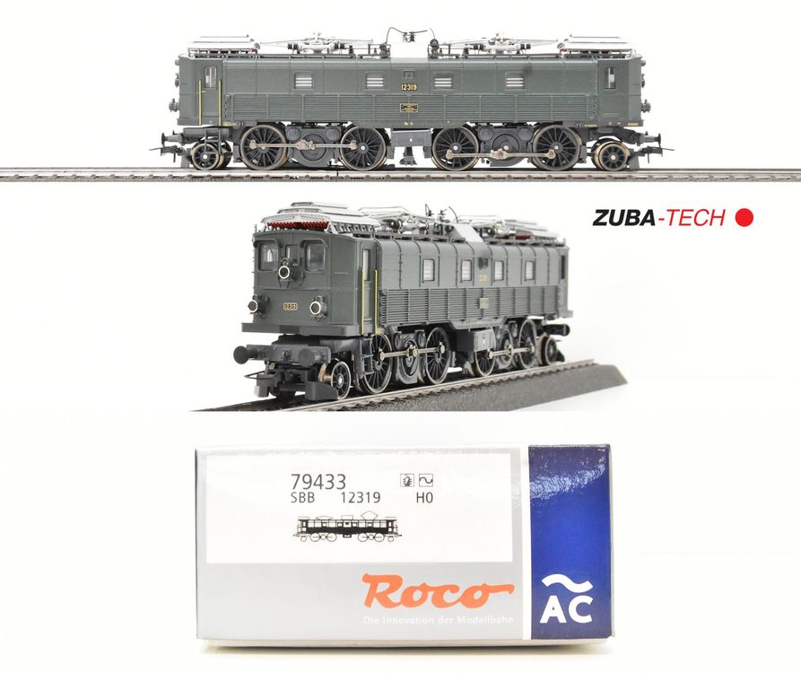 Roco 79433 E-Lok Be 4/6 SBB H0 WS Digital mit OVP | Kaufen auf Ricardo