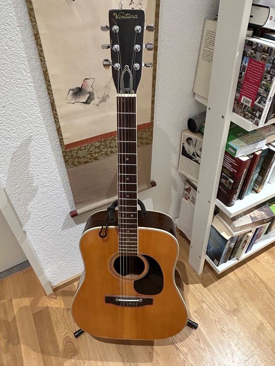 Ventura Gitarre Model V-14 /80er Kopie der berühmten Martin | Kaufen ...