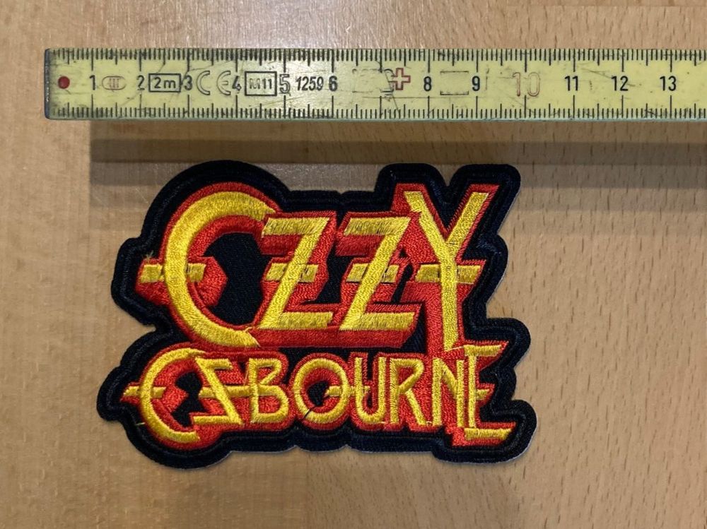 Ozzy Osbourne Patch Sticker Aufnäher Metal Rock Band 3 (Neu (gemäss ...
