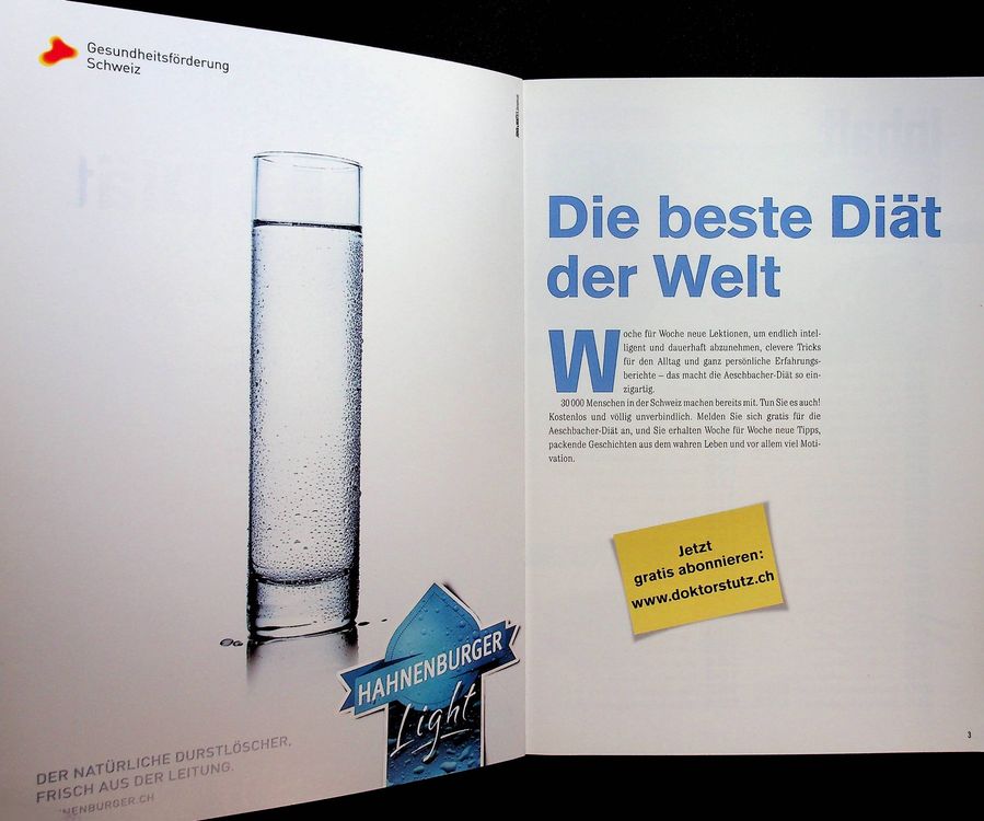 Dr. med. Samuel Stutz Die Aeschbacher Diät (Gebraucht) in Reitnau für ...