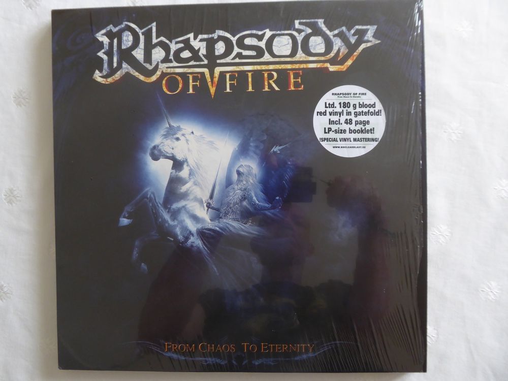 Rhapsody Of Fire – From Chaos../EUPress11'RedVinyl/NM!Top!👍 (Neu ...