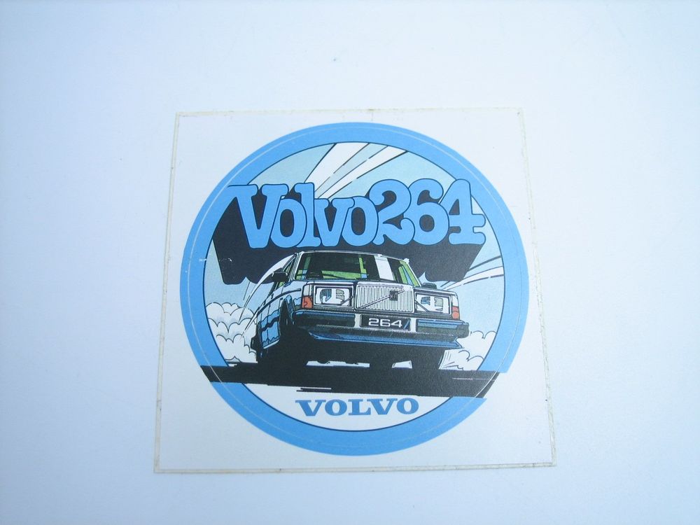 Vintage Volvo 264 alter Sticker/Aufkleber | Kaufen auf Ricardo