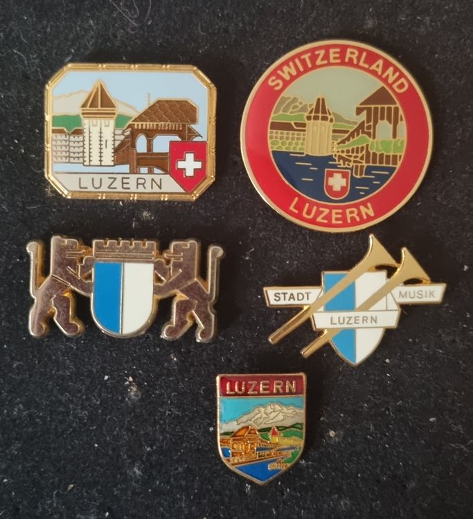 5 Luzern Pins | Kaufen auf Ricardo