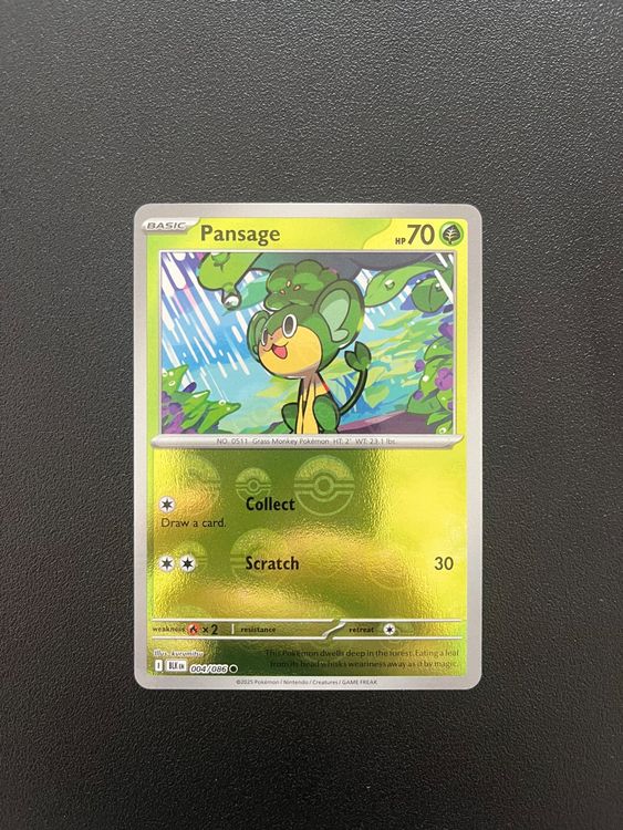 Pokémon Pansage 004/086 | Pokeball (Gebraucht) in Fällanden für CHF 0.5 ...