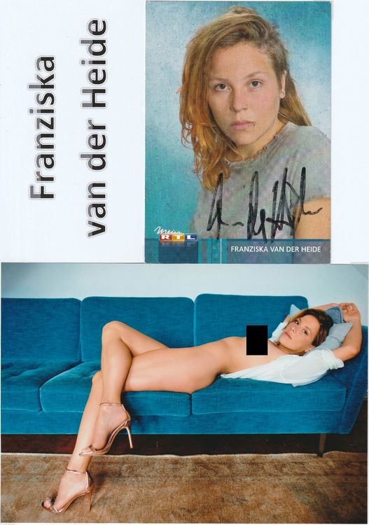 Franziska van der Heide / Originalautogramm (Gebraucht) in Schwyz für CHF 13 – mit Lieferung auf ...
