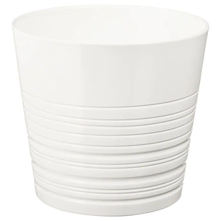 IKEA Muskot Pflanzentopf Übertopf weiss 26cm (Neu (gemäss Beschreibung ...