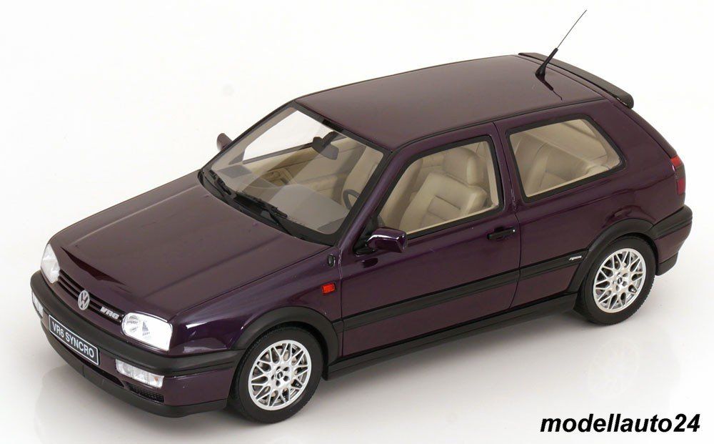 VW Golf III VR6 Syncro 1995 violett-metallic / Otto 1:18 (Neu und ...