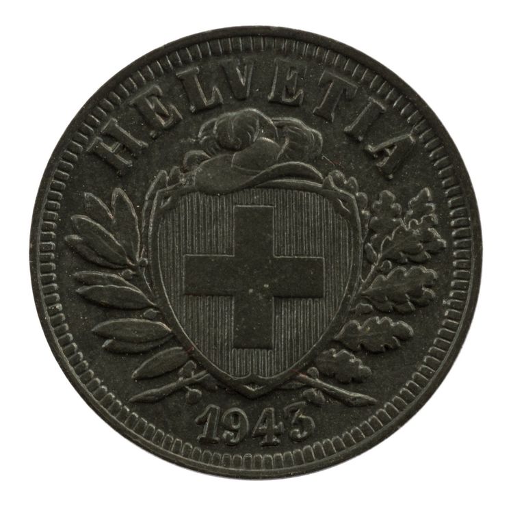 Schweiz / Suisse - 2 Rappen - 1943 (Gebraucht) in Rotkreuz für CHF 20 – mit Lieferung auf ...