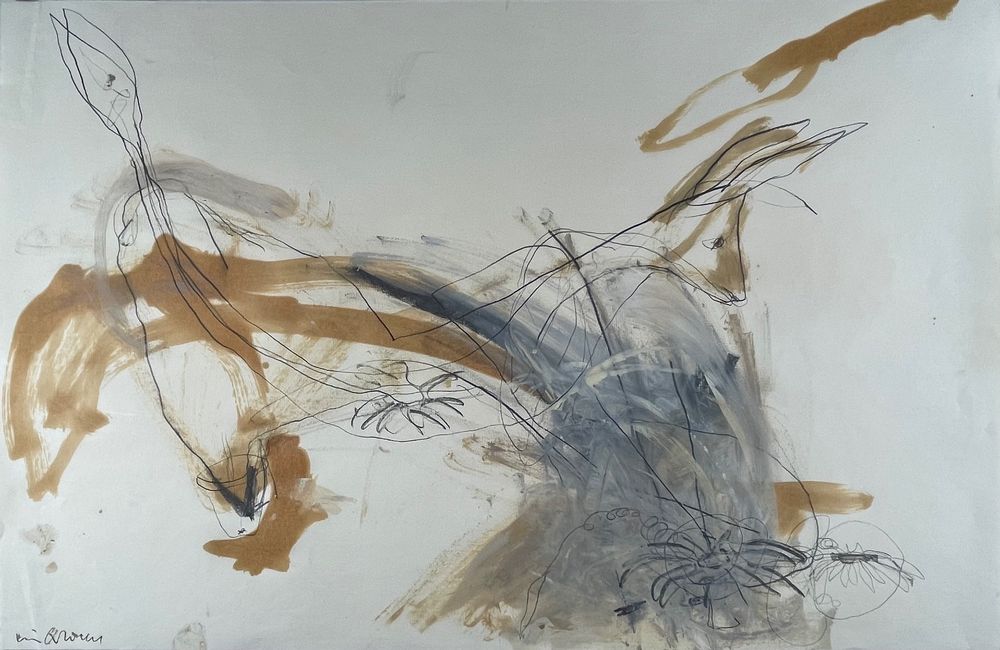 Willi Kraus (1959) grosse Mischtechnik (Gebraucht) in Root für CHF 30 – mit Lieferung auf ...