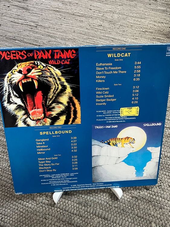 Tygers Of Tang Pang 2xLP Wildcat, Spellbound Heavy Metal (Gebraucht) in ...
