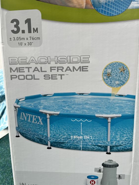 Intex Pool 306 cm inkl. 33 Ersatzfilter | Kaufen auf Ricardo