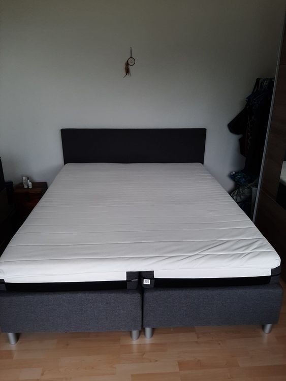 Bett Boxsprigbett 160x200 | Kaufen auf Ricardo