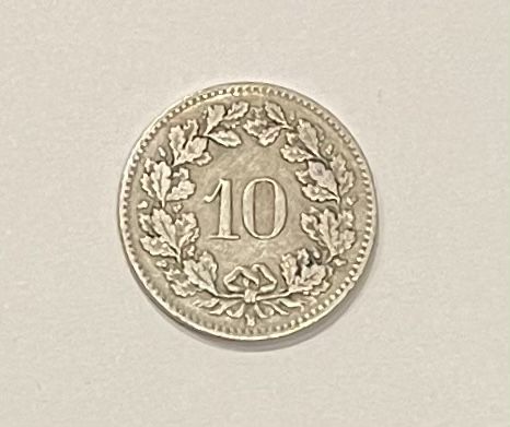 10 Rappen Münze 1919 (Gebraucht) in Reiden für CHF 1 – mit Lieferung auf Ricardo kaufen