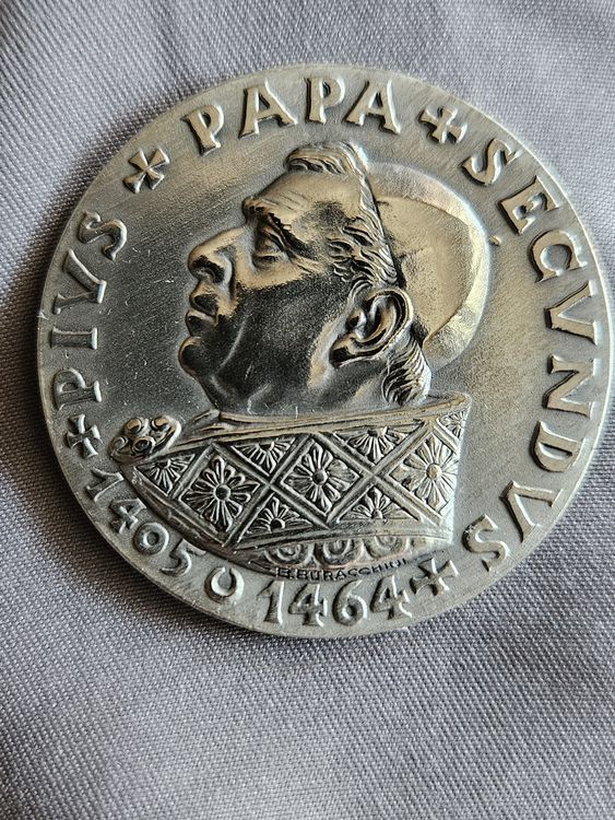 Medaille arg 800 25gr 500 de la mort pie 2 (Neu (gemäss Beschreibung ...