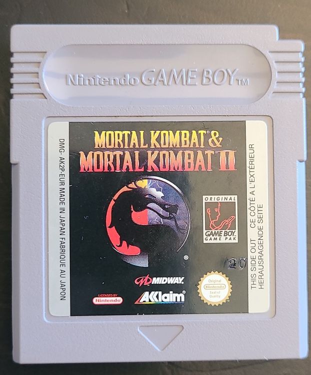 Nintendo Game Boy - Mortal Kombat & Mortal Kombat II | Kaufen auf Ricardo