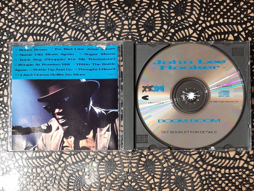 John Lee Hooker - Boom Boom, USA Blues CD Album 1992 (Gebraucht) in ...
