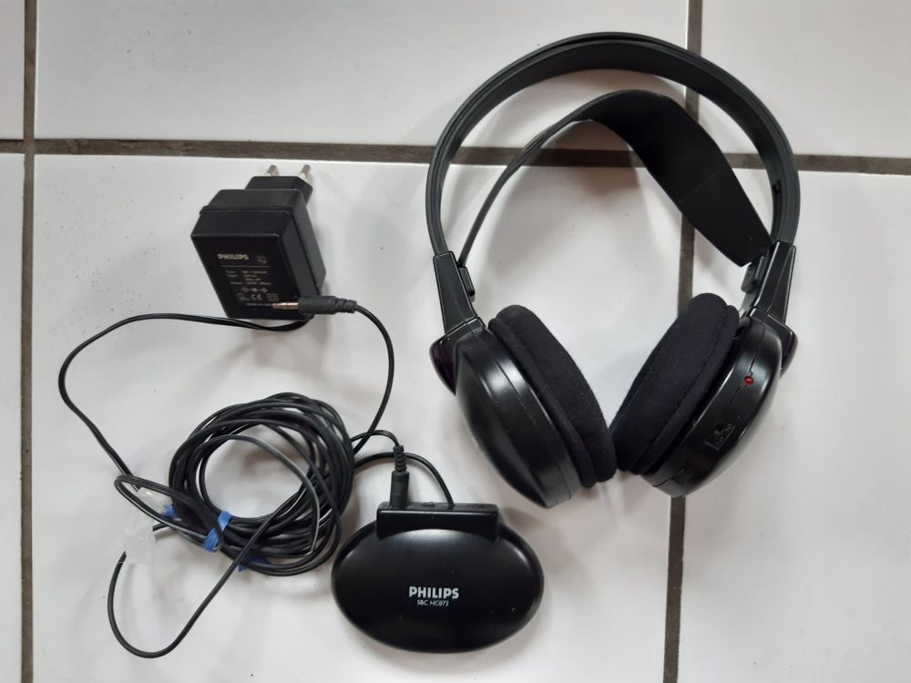 Kopfhörersystem Cordless Stereo Headphone PHILIPS SBC HC075 | Kaufen ...