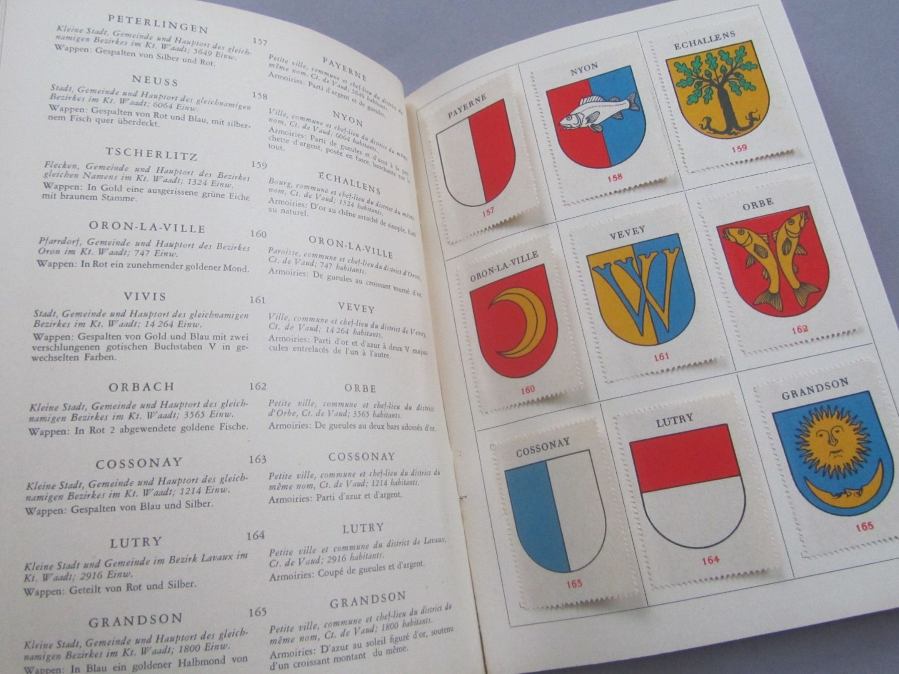 Die Wappen der Schweiz - Heft 6 - Sammelalbum antiquarisch (Gebraucht ...