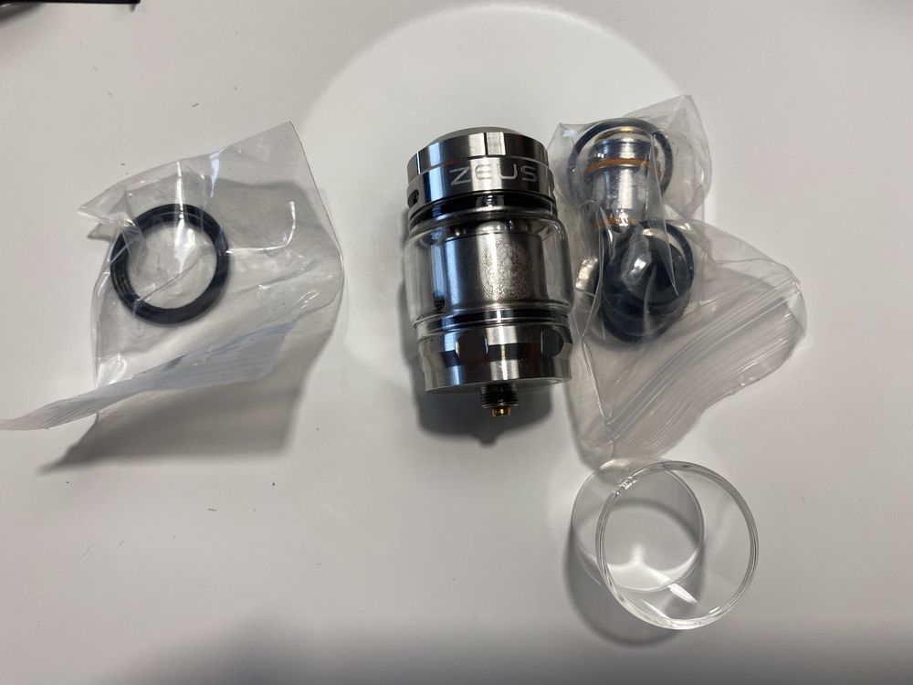 E- Cigarette électronique Zeus Sub Ohm RDTA Tank | Kaufen auf Ricardo