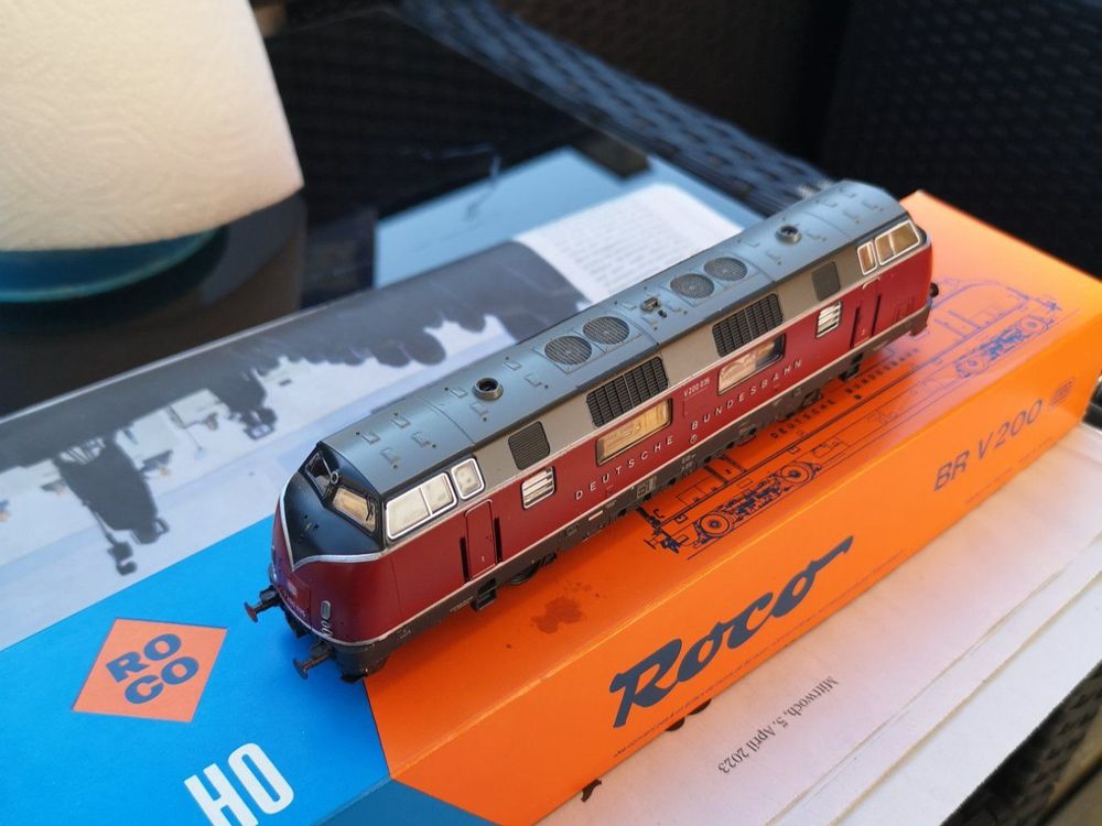 ROCO 43522 Elektrolokomotive BR-V200 H0 (Neu (gemäss Beschreibung)) in ...
