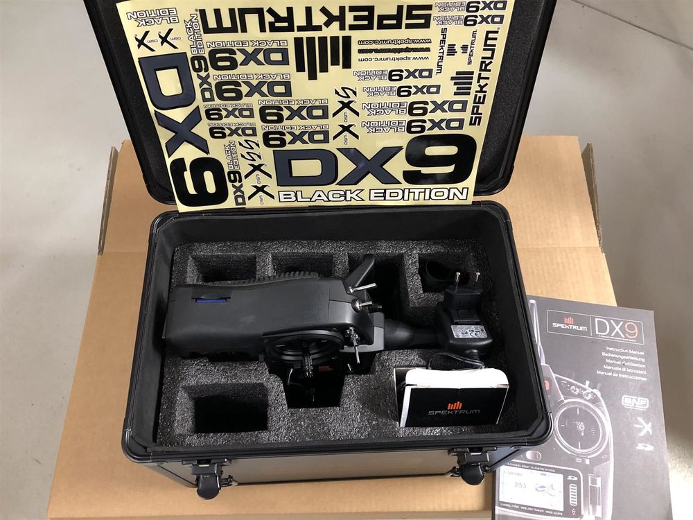 Spektrum DX9 Black Edition mit Koffer (D'occasion) à Willerzell pour ...