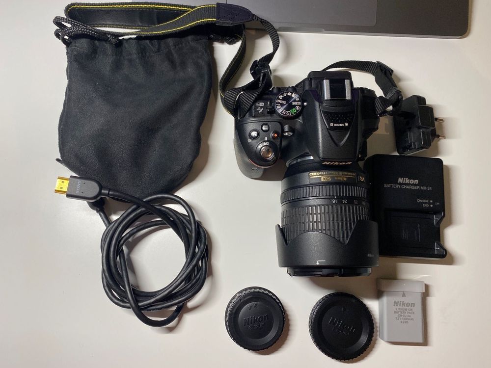 Nikon D5300 Kit + Objektiv + Zubehör (Gebraucht) in Schwerzenbach für ...