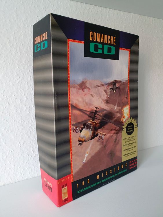 PC Game Comanche CD (1994) Big Box Français (Gebraucht) in Greifensee ...
