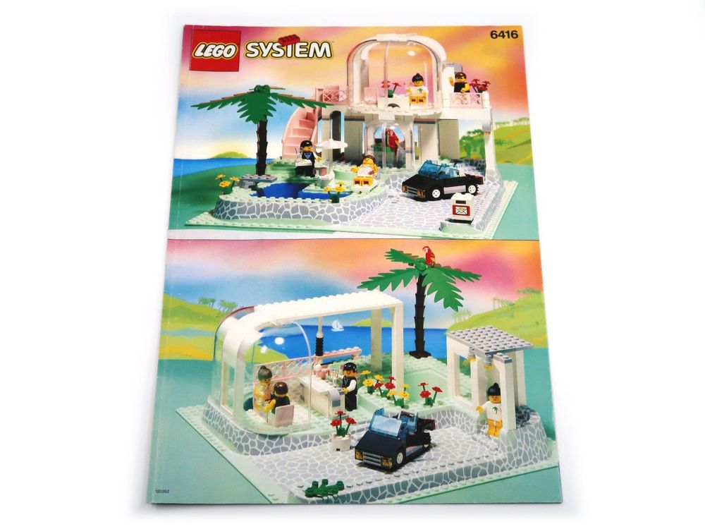 Lego Paradisa Anleitung zu 6416 Poolside Paradise | Kaufen auf Ricardo