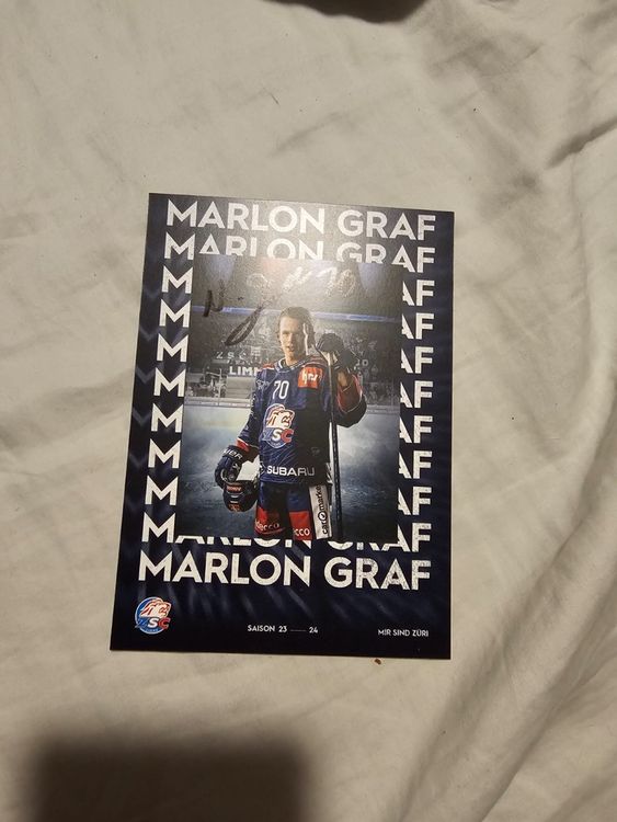 Graf Autogrammkarte 23/24 ZSC Lions (Neu (gemäss Beschreibung)) in ...