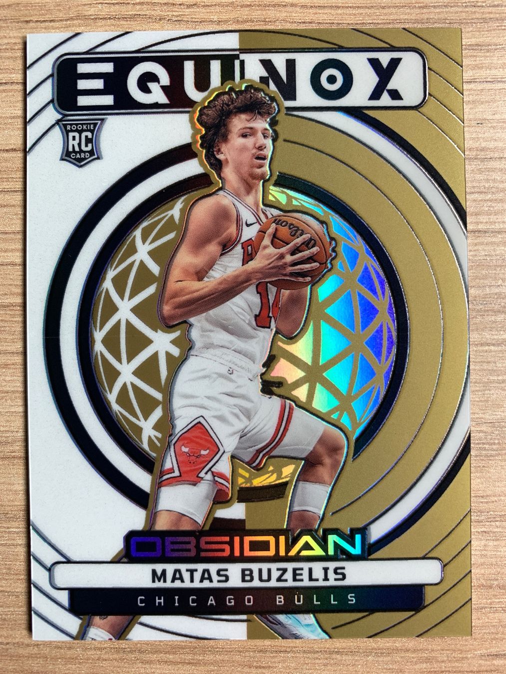 NBA Matas Buzelis RC 10/60 BRONZE Equinox Obsidian 24/25 🔥 (Gebraucht ...
