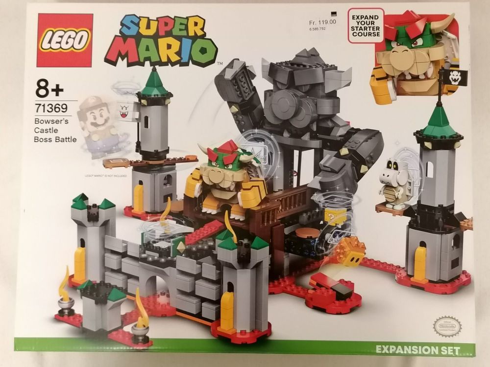(KOPIE) Lego 71369 - Super Mario / Bowser's Castle (Neu und ...