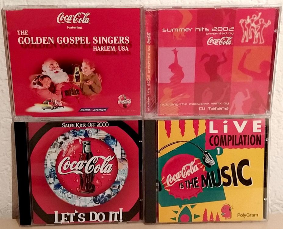 4 Coca-Cola CD (Gebraucht) in Pfäffikon ZH für CHF 4 – mit Lieferung ...