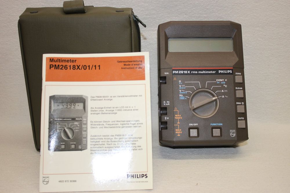 Philips Multimeter PM 2618 rms (Gebraucht) in Thun für CHF 38 – mit Lieferung auf Ricardo kaufen