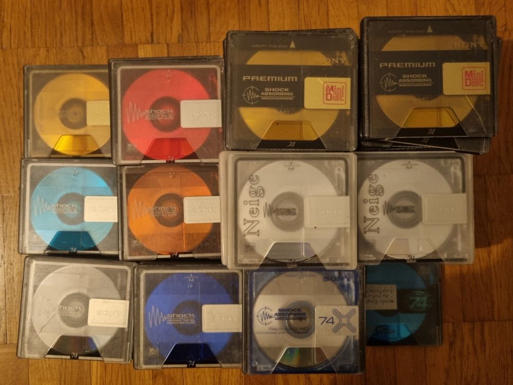 Mini Discs (Sony) bespielt 84 Stück (Gebraucht) in Zürich für CHF 125 ...