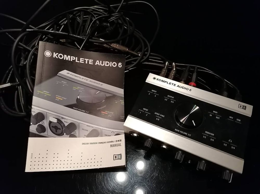 Native Instruments Komplete Audio 6 – USB-Audio-Interface (Gebraucht ...