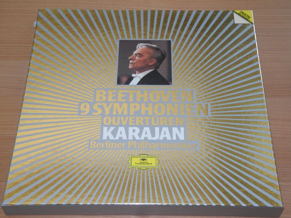 BEETHOVEN: ALLE SINFONIEN – KARAJAN – DGG 7 LPs - 1985 (Neu (gemäss Beschreibung)) in Fahrwangen ...