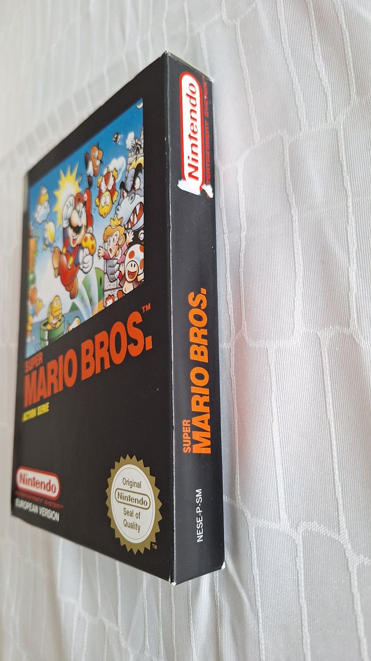 Super Mario Bros NES + OVP + Anleitung - sehr schöner Zustan (Gebraucht ...