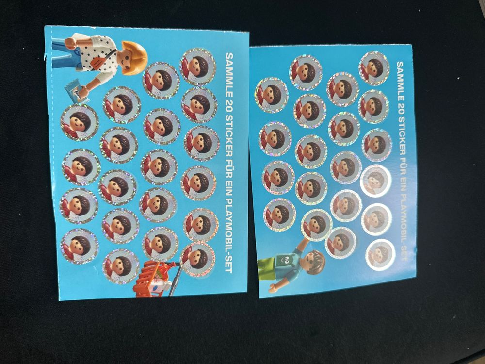 2x20 sicker migros playmobil | Kaufen auf Ricardo